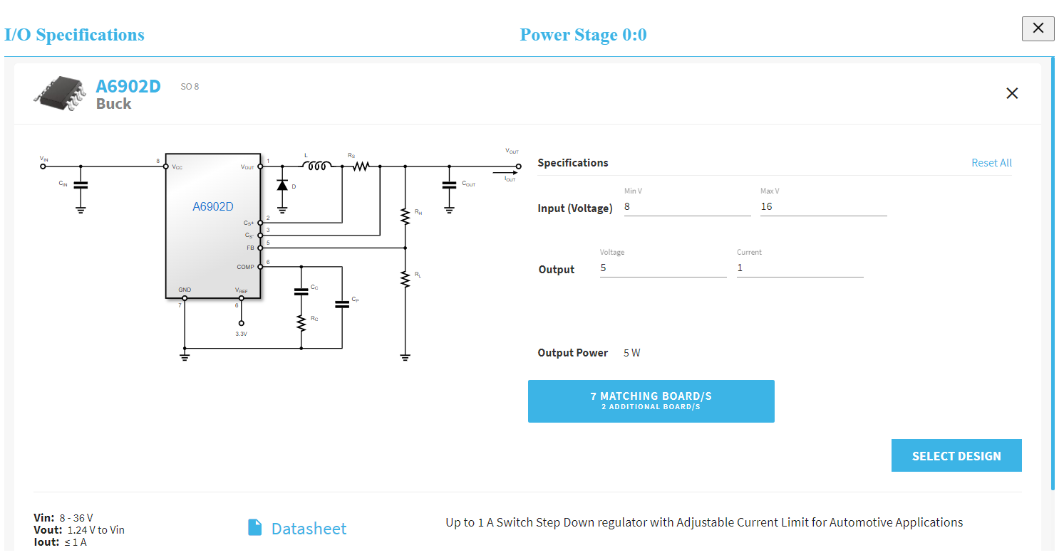 Documentation | Power Tree Designer| eDesignSuite | STMicroelectronics